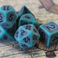 Melted Sorbet With Sprinkles Dice, Custom Dnd Dice, Handmade Dice ...