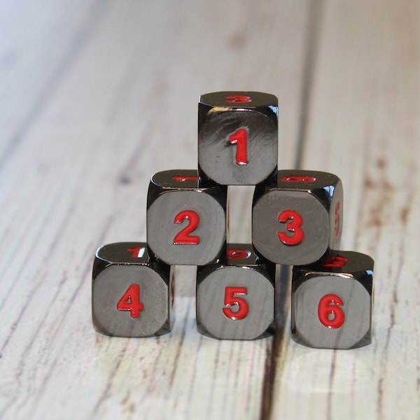 D6 Dice - Etsy