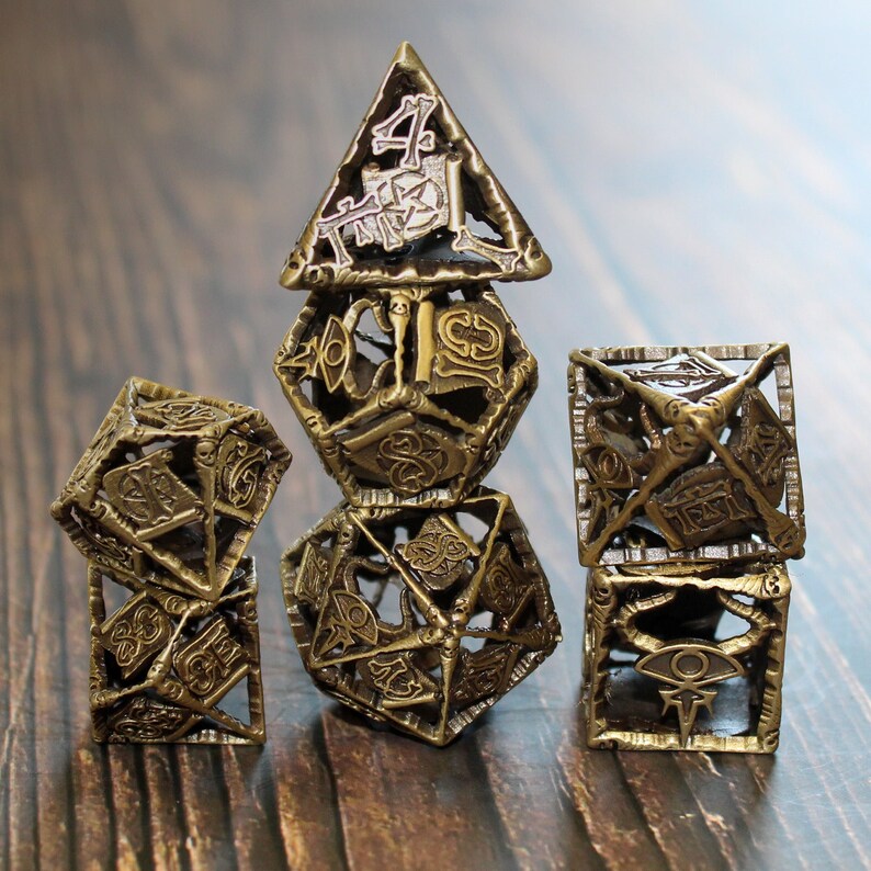 Arsenal Class Dice - Warlock Cage Dice Set - Etsy