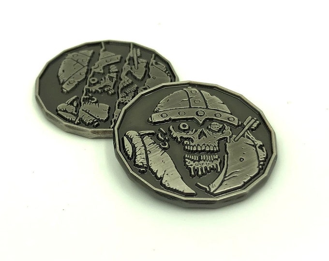 Zombie Monster Coin Token Pack for Dungeons & Dragons Dnd - Etsy