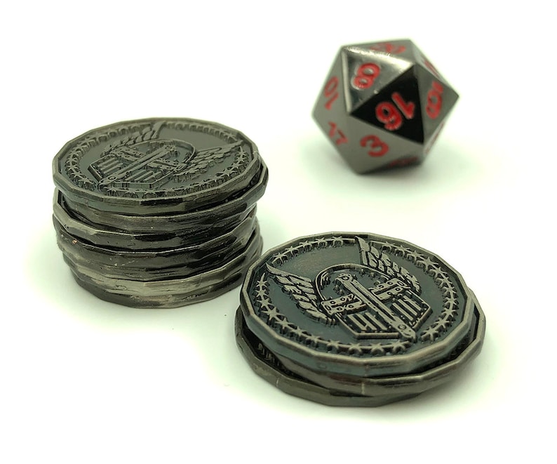 Paladin Character Coin Token Pack for Dungeons & Dragons Dnd - Etsy