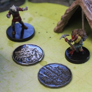 Beast Token Coin Pack for Dungeons & Dragons Dnd Dungeon Terrain ...