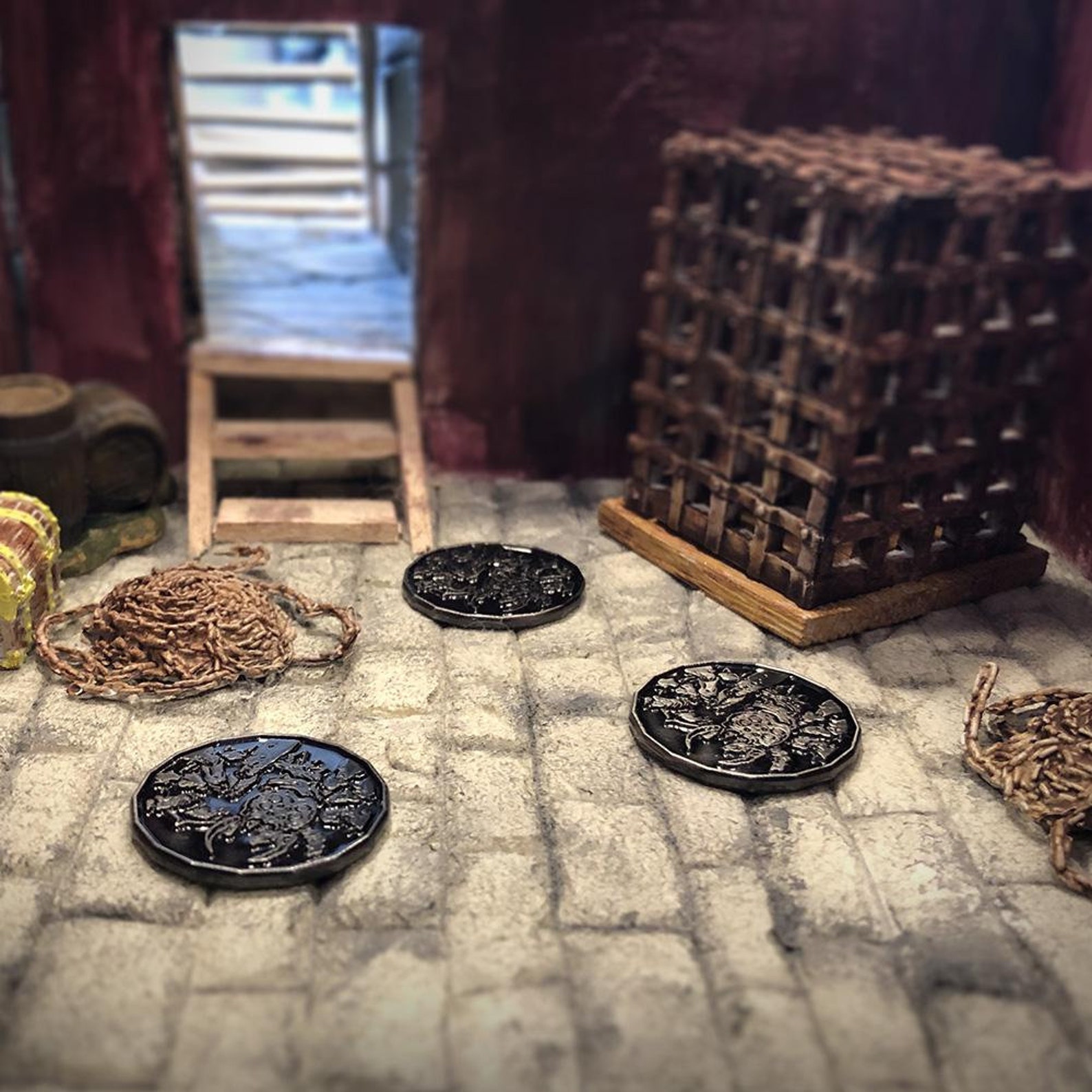 Spider Monster Coin Token Pack for Dungeons & Dragons Dnd - Etsy