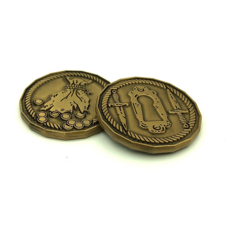 Rogue Character Coin Token Pack for Roleplaying Games Dnd - Etsy