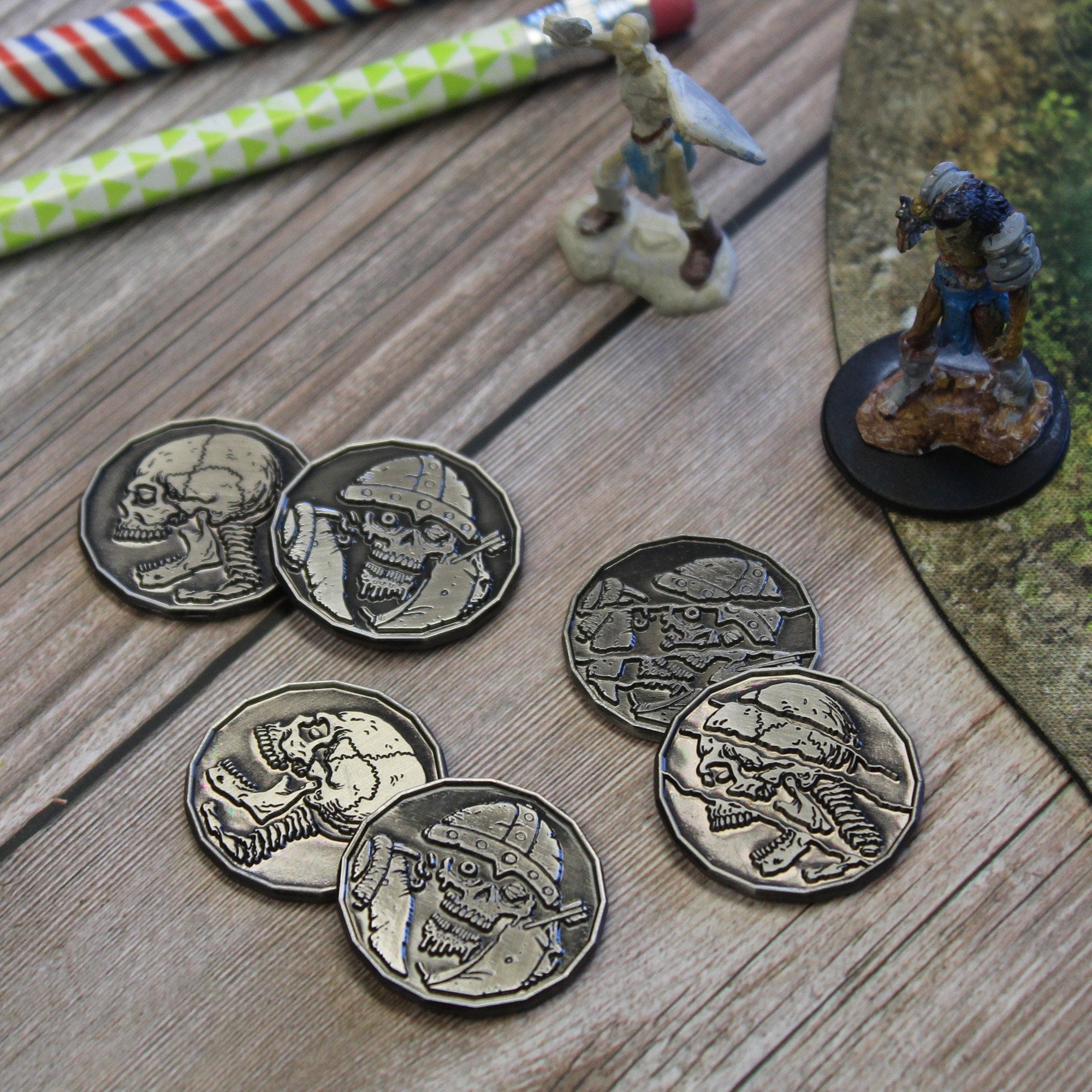 Undead Token Coin Pack for Dungeons & Dragons Dnd Dungeon - Etsy