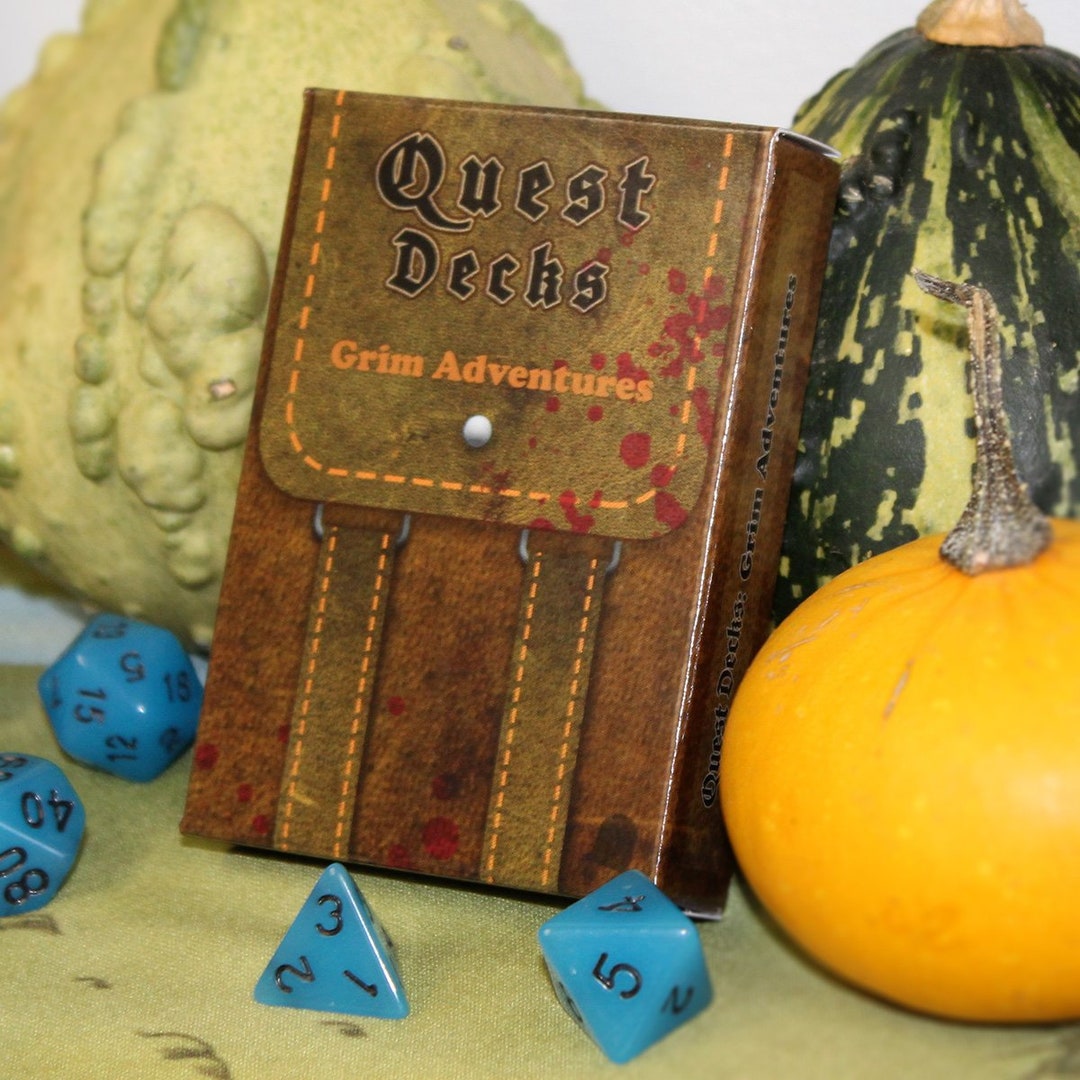 Quest Decks: Grim Adventurers | Adventure Cards for Dungeons and ...