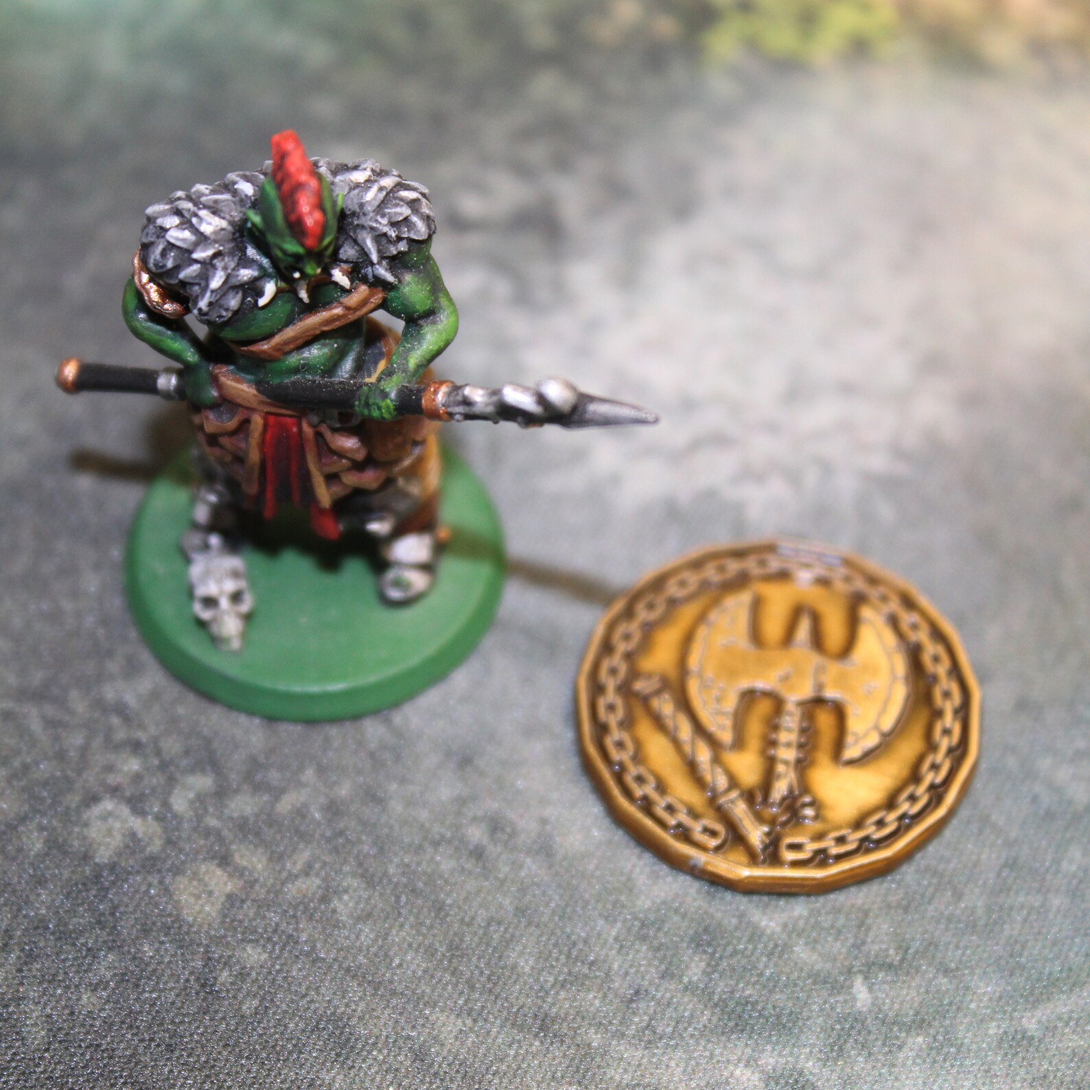 Barbarian Class Coin: Dungeons and Dragons Token, Tabletop Gaming ...