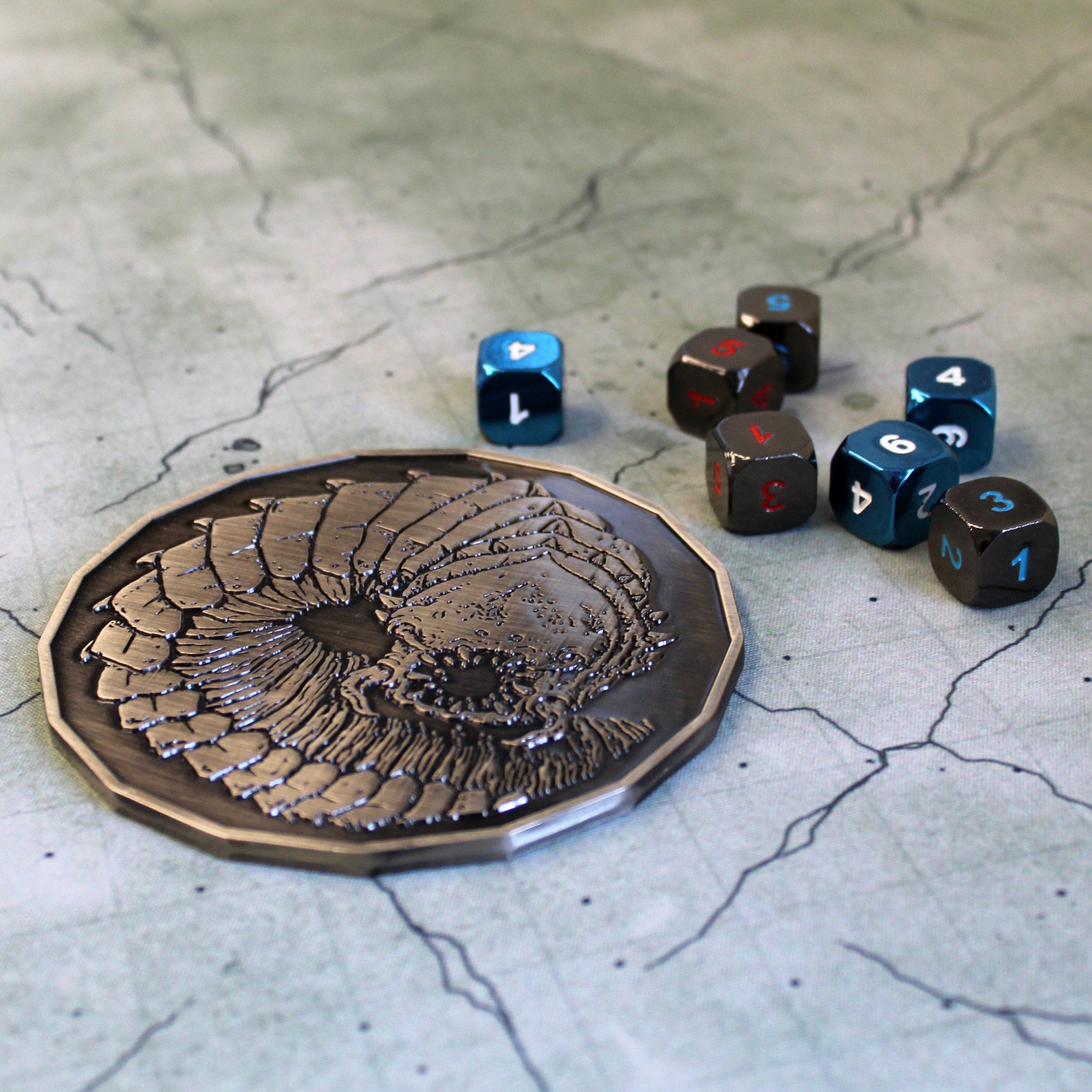 Purple Worm 4 In Monster Coin Token pour Donjons & Dragons - Etsy France