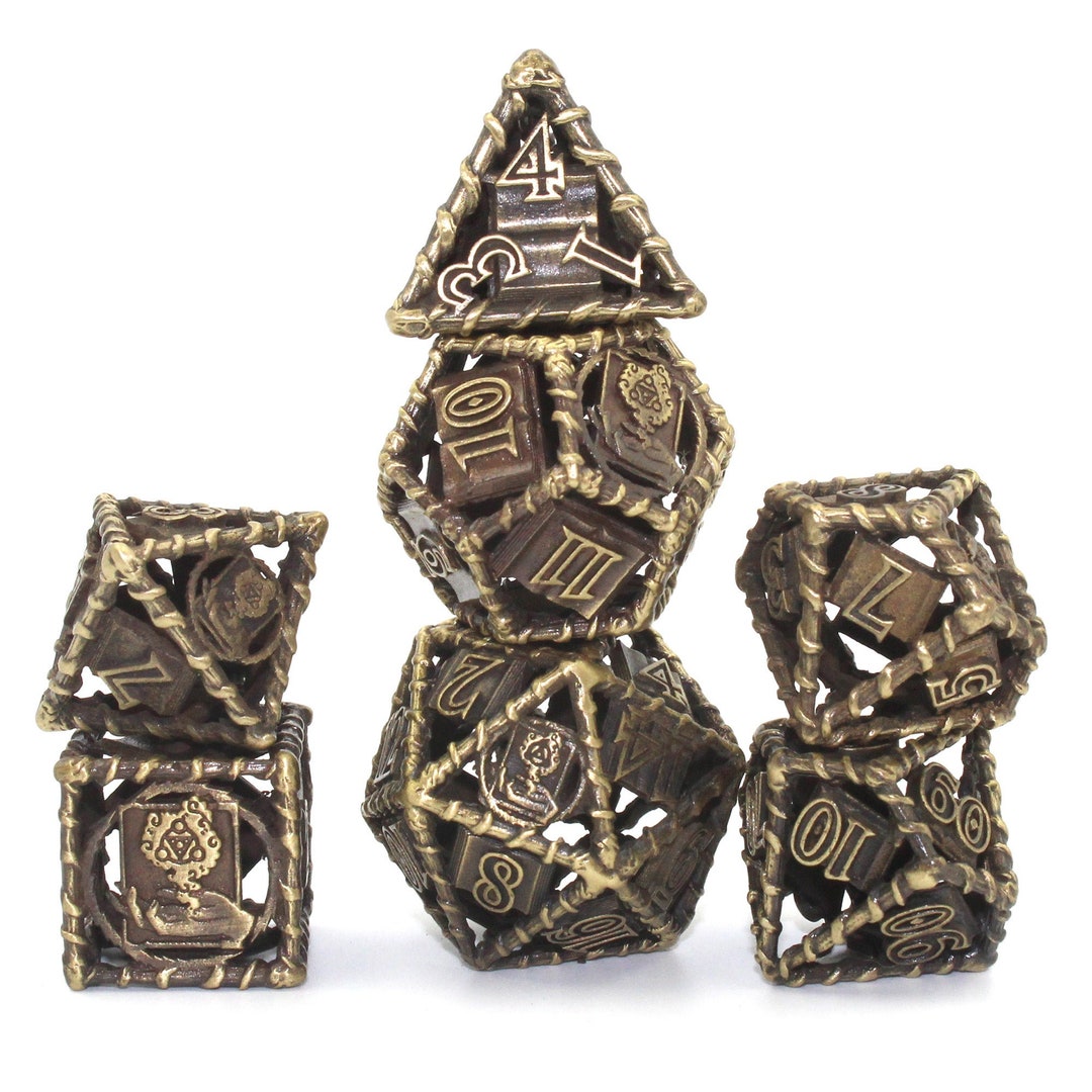 Arsenal Class Dice - Wizard Cage Dice Set - Etsy