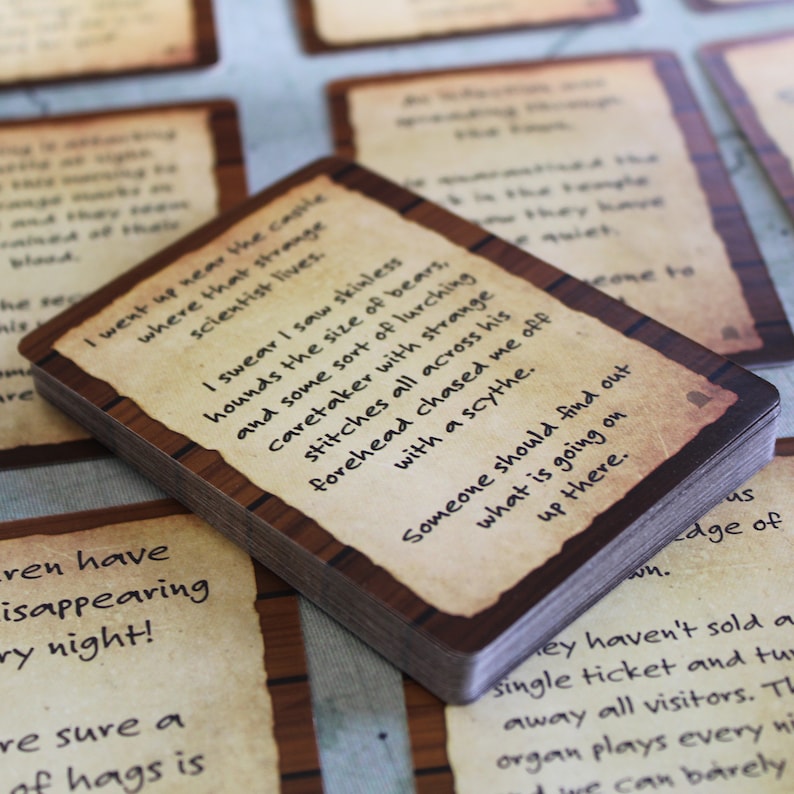 Quest Decks: Grim Adventurers Adventure Cards for Dungeons | Etsy