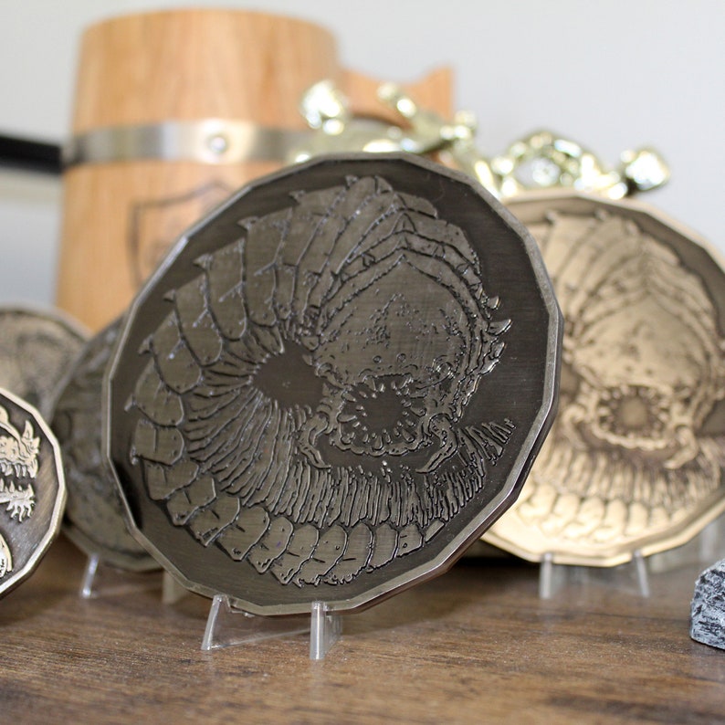 Purple Worm 4 In Monster Coin Token pour Donjons & Dragons - Etsy France