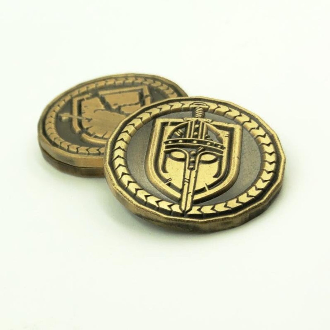 Fighter Class Coin Token: Dungeons and Dragons Miniature (25mm) - Etsy