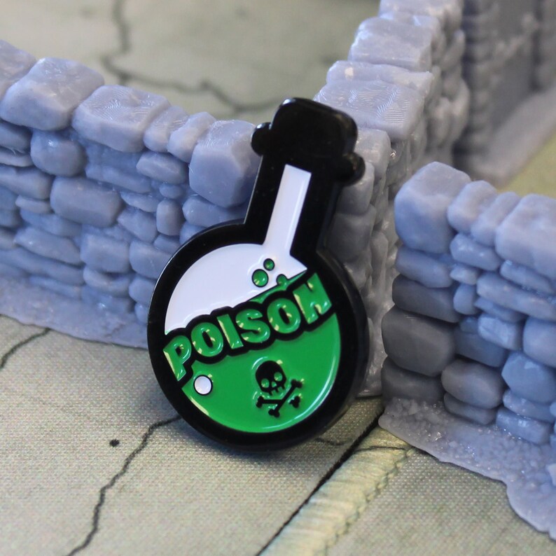 Poison Potion Token - Etsy