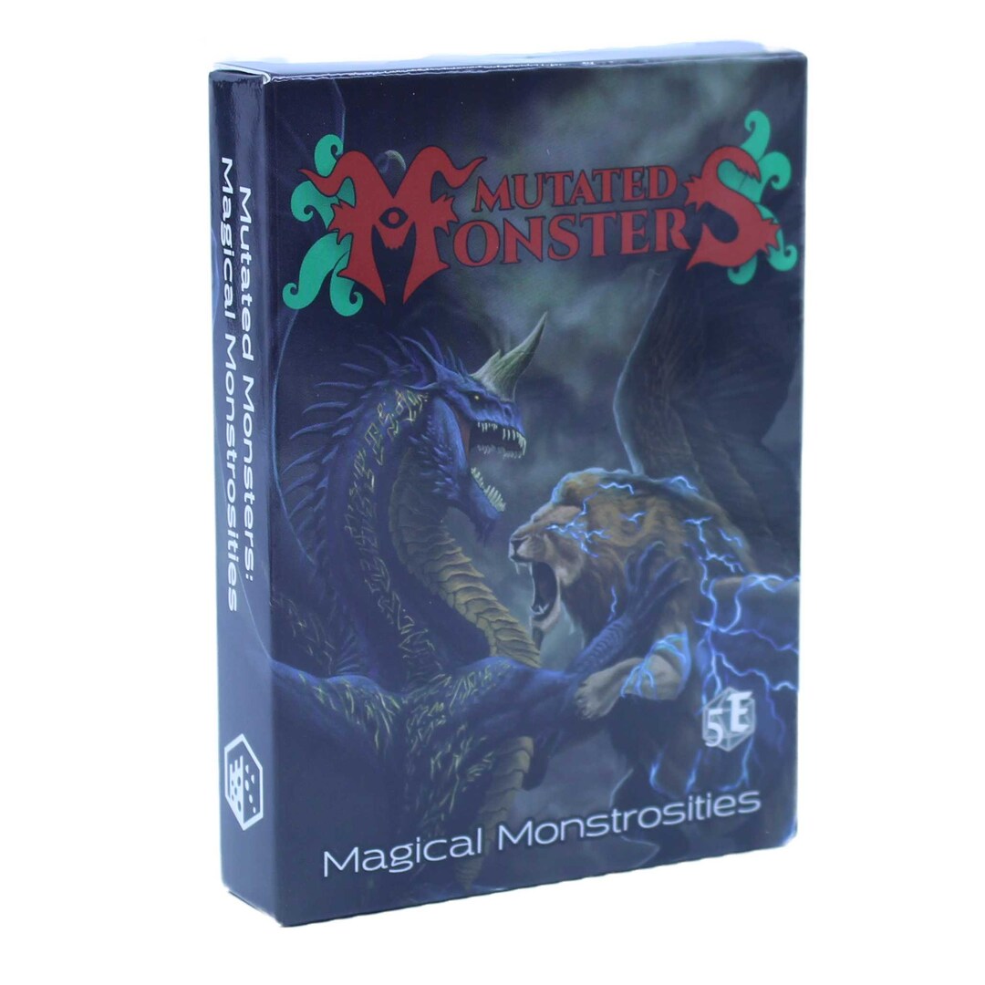 Mutation Deck: Magical Monstrosities(5e Dnd Suppliment) - Etsy