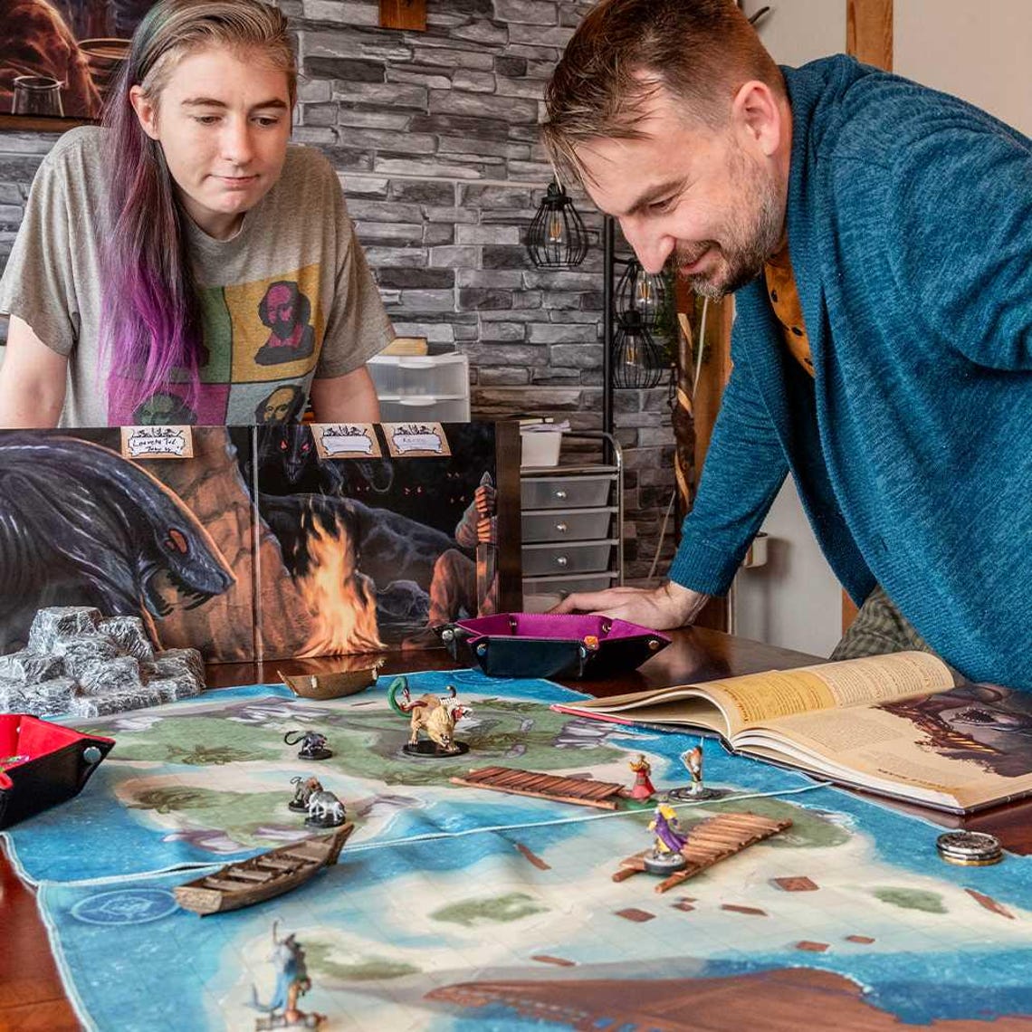 Sunken Ship Cloth Battle Map – 21.5″ × 21.5″ With 1″ Grid – Dnd ...