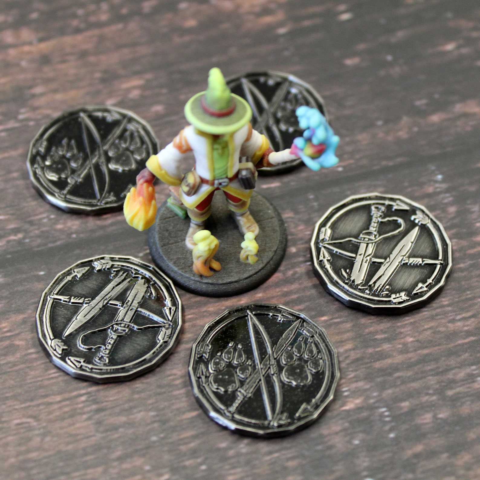 Ranger Character Coin Token Pack for Dungeons & Dragons Dnd | Etsy