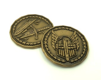 Sorcerer Character Coin Token Pack for Dungeons & Dragons | Etsy