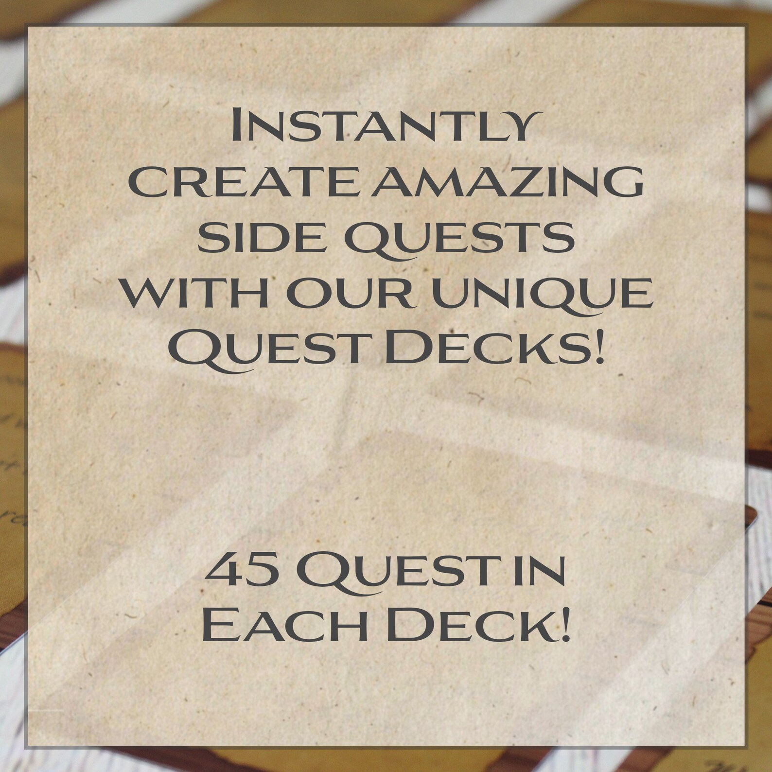 Quest Decks: the Notice Board Side Quest Deck Plot Hook - Etsy