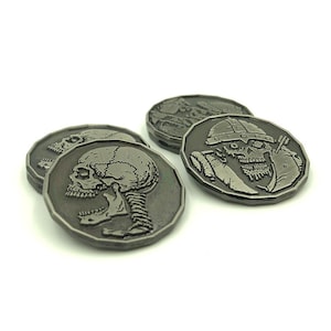 Undead Token Coin Pack for Dungeons & Dragons Dnd Dungeon Terrain ...