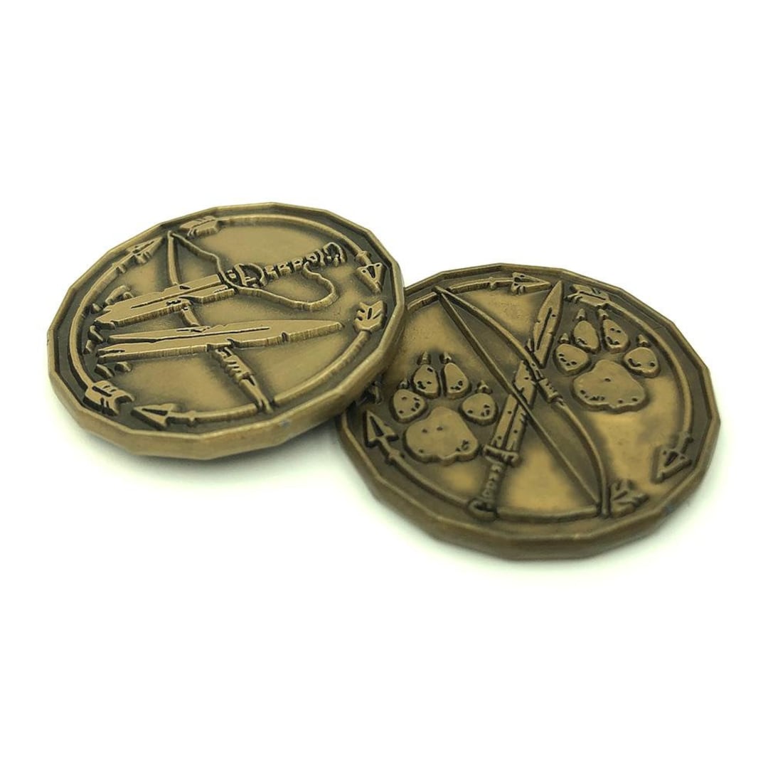 Ranger Character Coin Token Pack for Dungeons & Dragons | Dnd | Dungeon ...