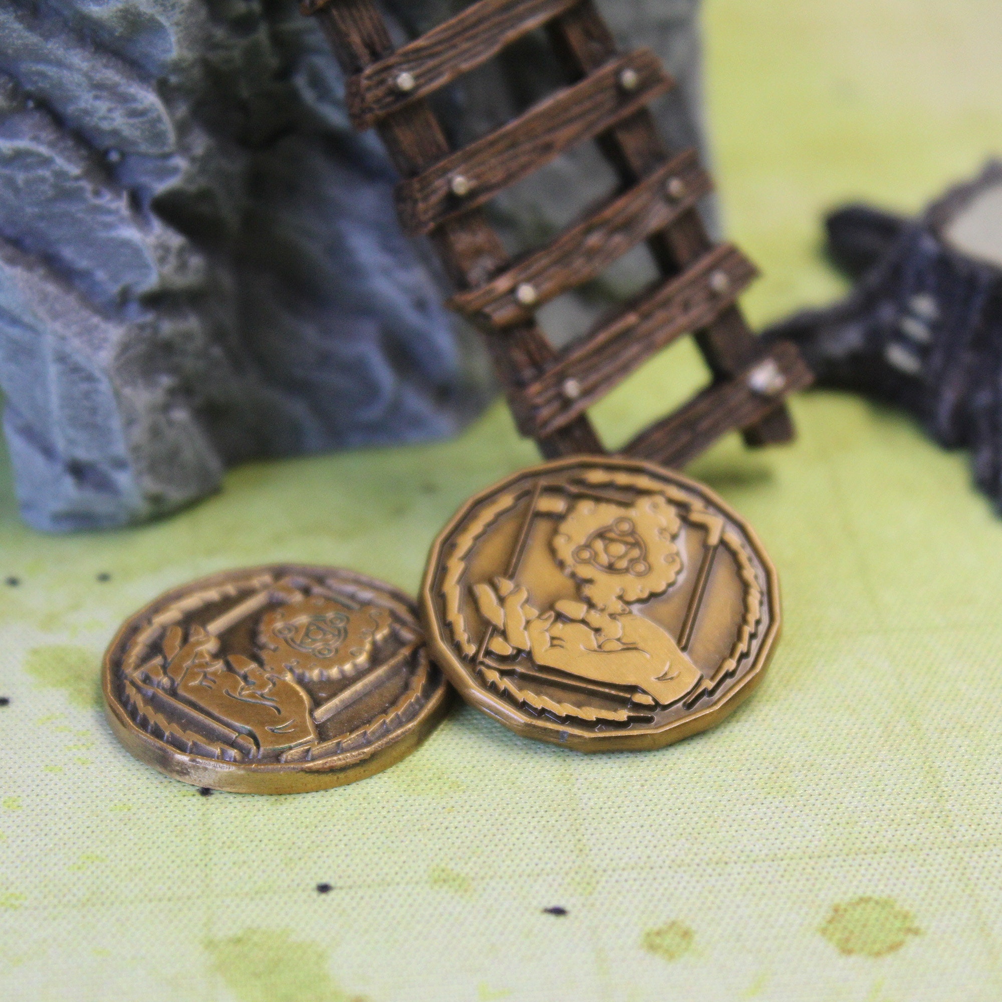 Wizard Character Coin Token Pack for Dungeons & Dragons Dnd | Etsy