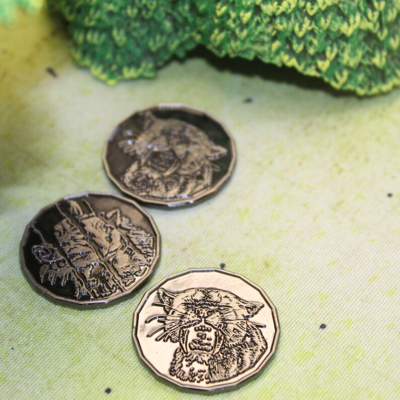 Beast Token Coin Pack for Dungeons & Dragons Dnd Dungeon | Etsy