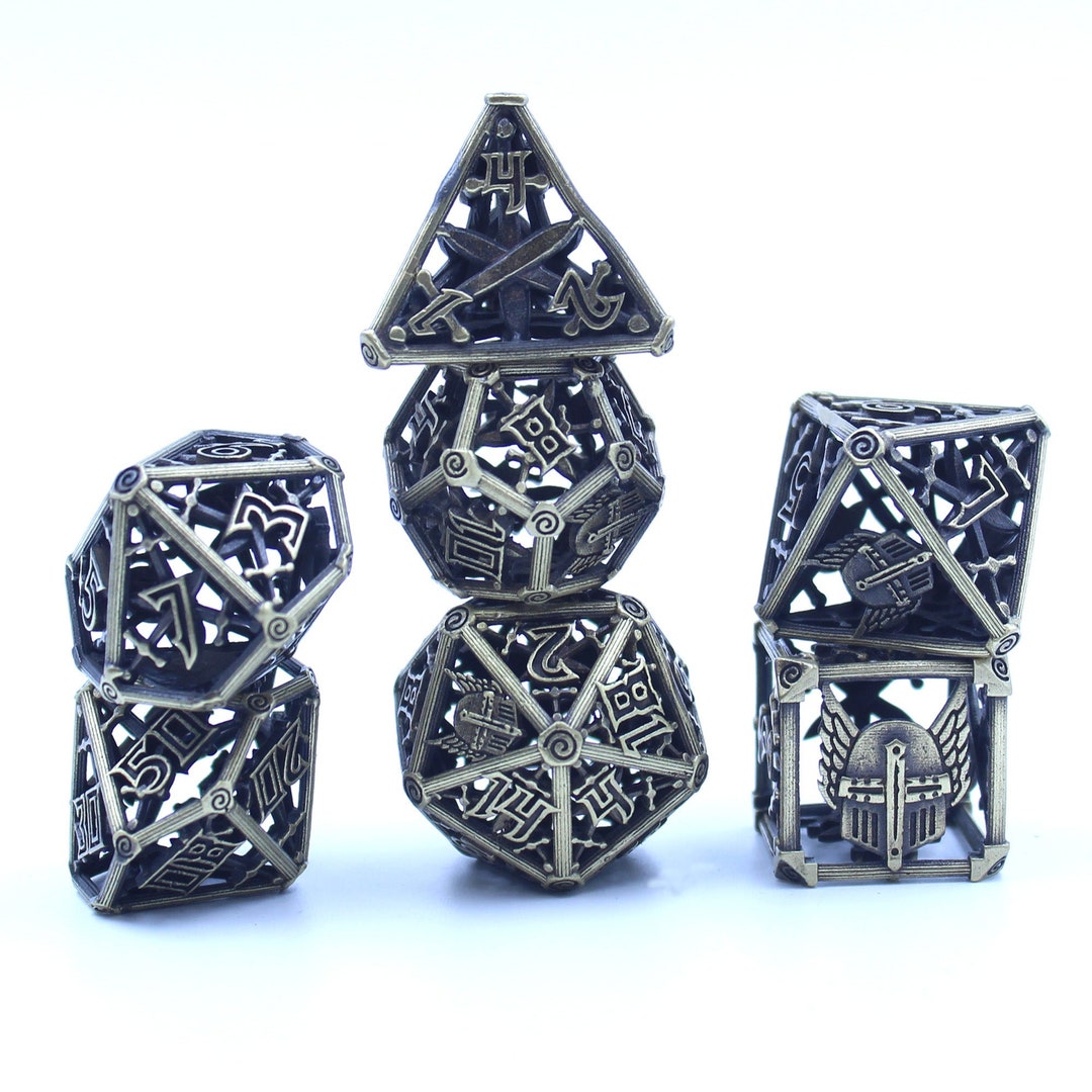 Arsenal Class Dice - Paladin Cage Dice Set - Etsy
