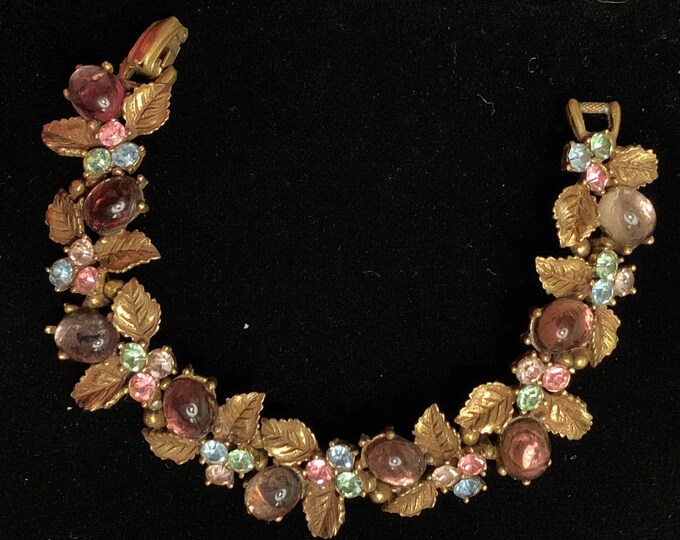 Vintage ART© Chunky Bracelet 1980s - Etsy