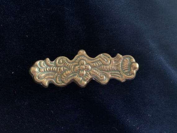 Vintage Finnish Kalevala Koru kk High Relief Brass Ve… - Gem