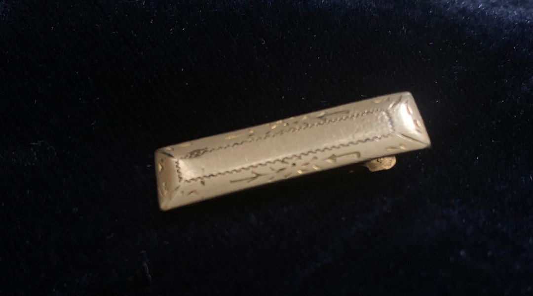 Vintage Gold-filled Victorian Tie Bar Late 1800s - Etsy