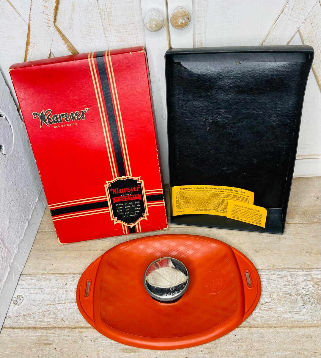 Vintage Wearever the Faultless Rubber Co. Ice Cap No. 5, Wonder Stock ...