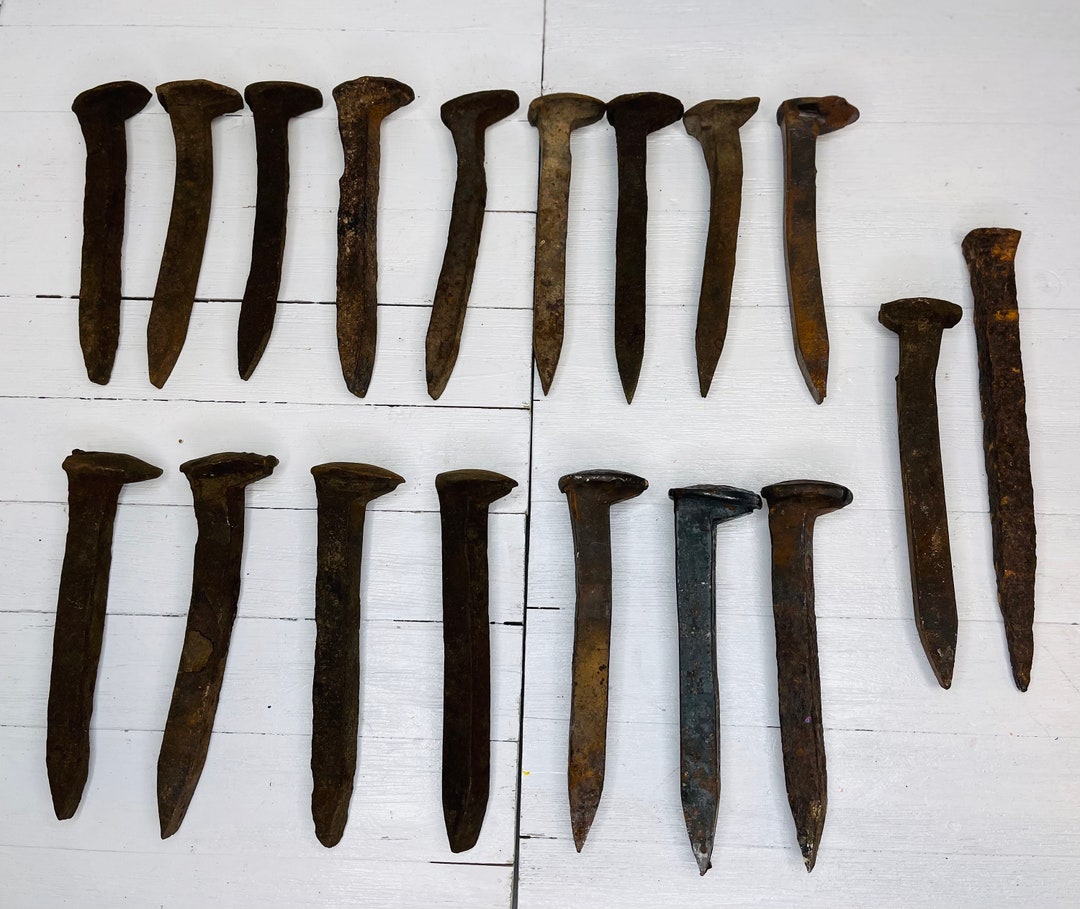 Vintage Railroad Nails, Antique Metal Railroad Nails, Sold Separately ...