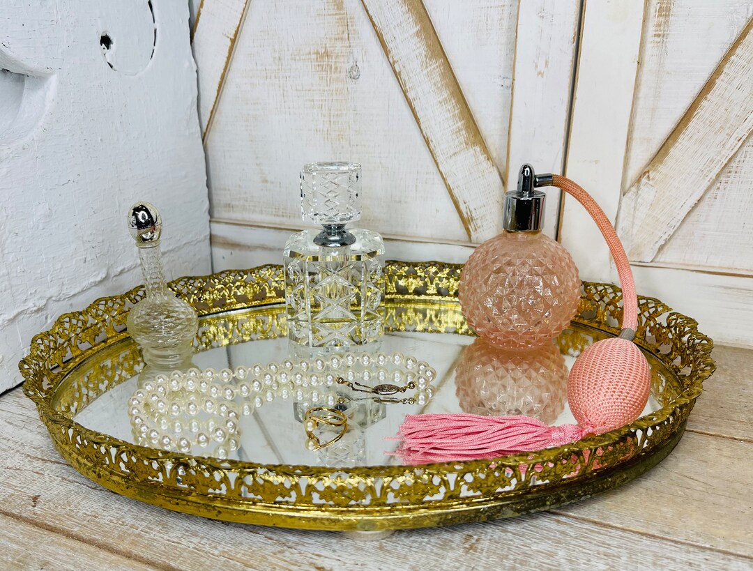 Vintage Vanity Tray, Vintage Beauty Tray, Vintage Vanity, Antique ...