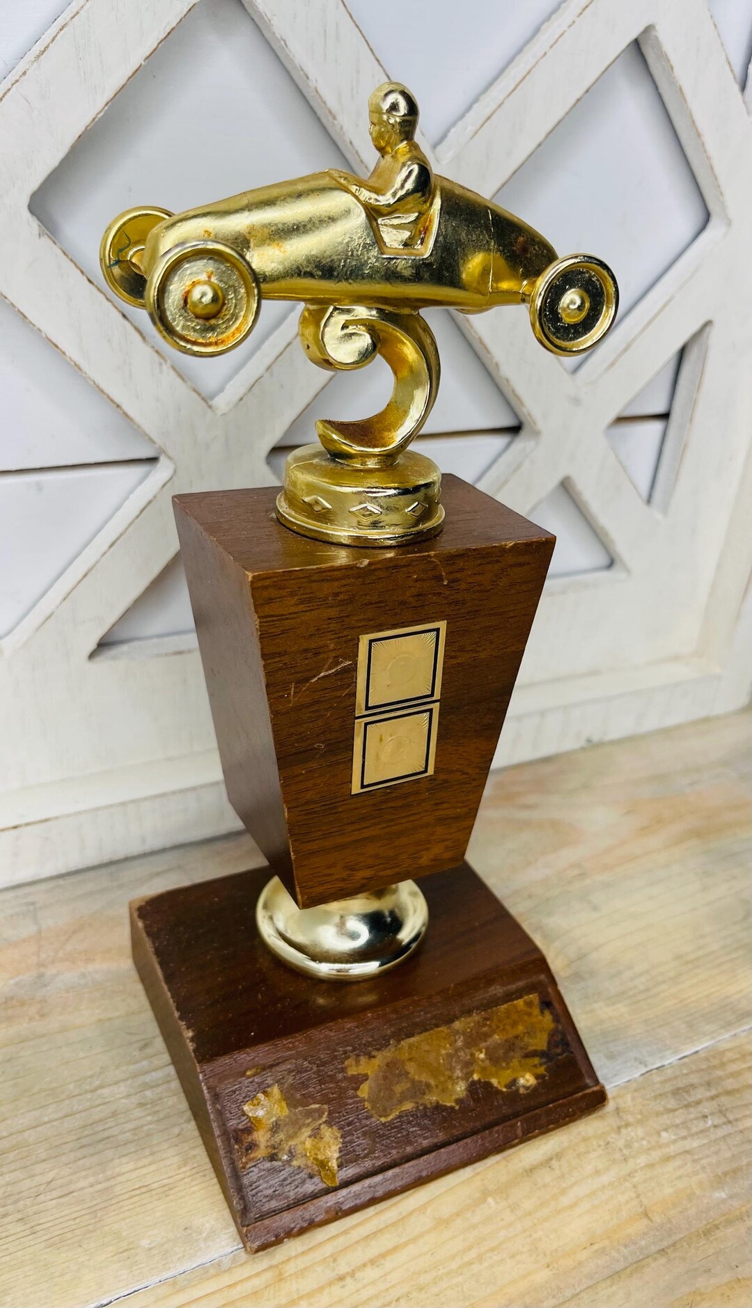 Vintage Trophy, Vintage Racing Car Trophy, Vintage Racing Trophy, 1970s ...