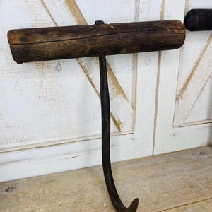 Vintage Wooden Hay Bale Hook, Sold Separately, Vintage Farm Tools - Etsy