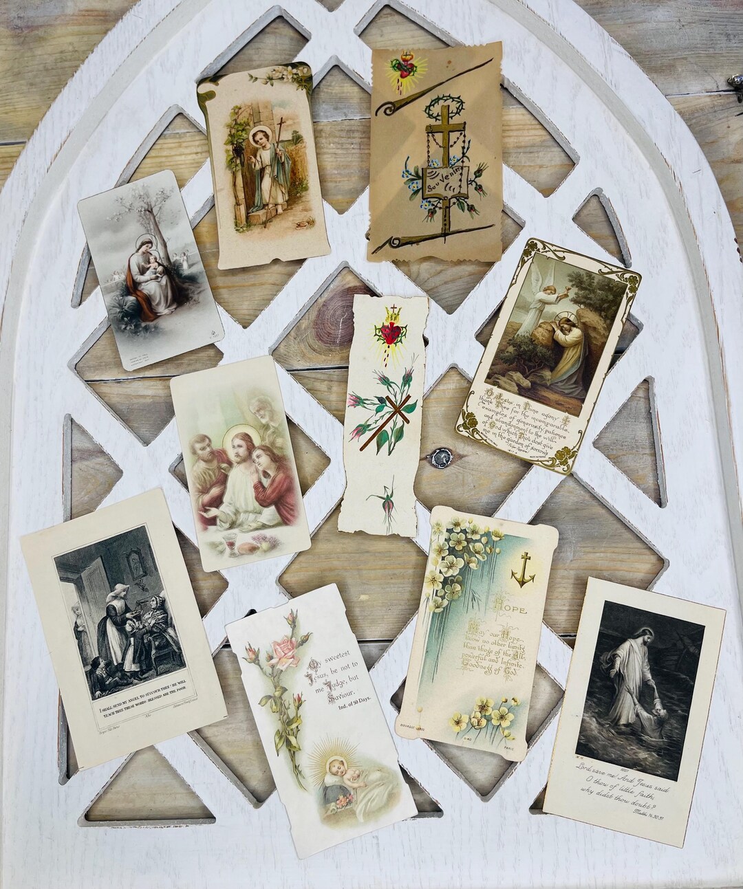 Vintage Christian Prayer Cards, Vintage Christian Prayer Cards, Vintage ...
