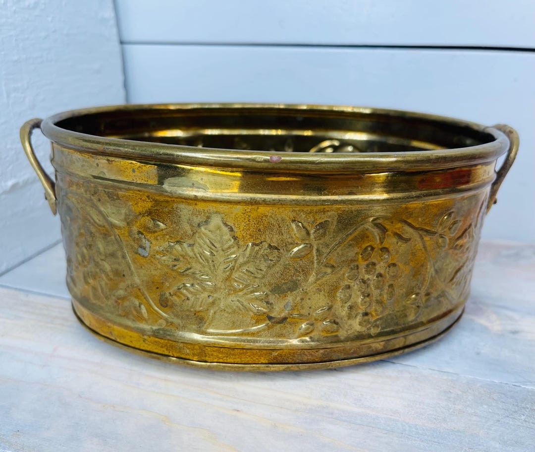 Vintage Beautiful Small Decorative Brass Bowl, Vintage Brass Decorative ...