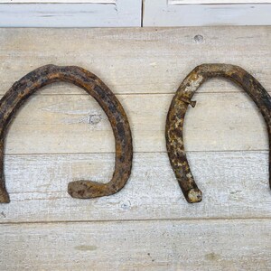 Rustic Horseshoe for Farmhouse Decor, Sold Separately, Vintage ...