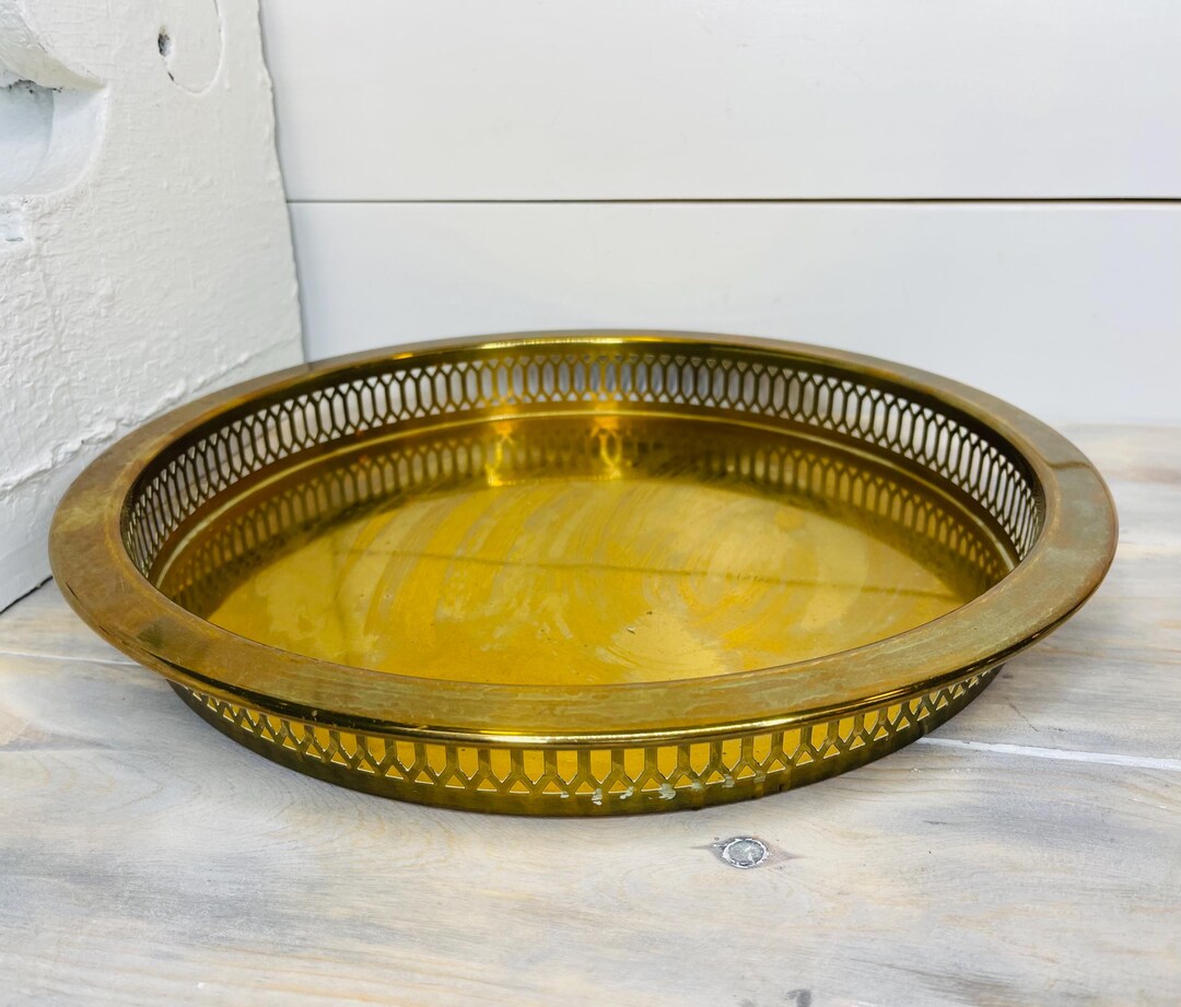 Vintage Bar Serving Tray, Vintage Decorative Bar Tray, Man Cave Gift ...