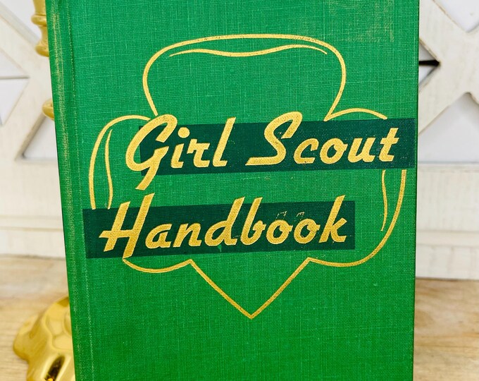 Vintage Girl Scout Handbook, Antique Girl Scout Handbook Intermediate ...