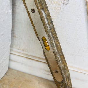 Vintage Mayes Bros. Metal Leveler, Antique Leveler, Vintage Leveler ...