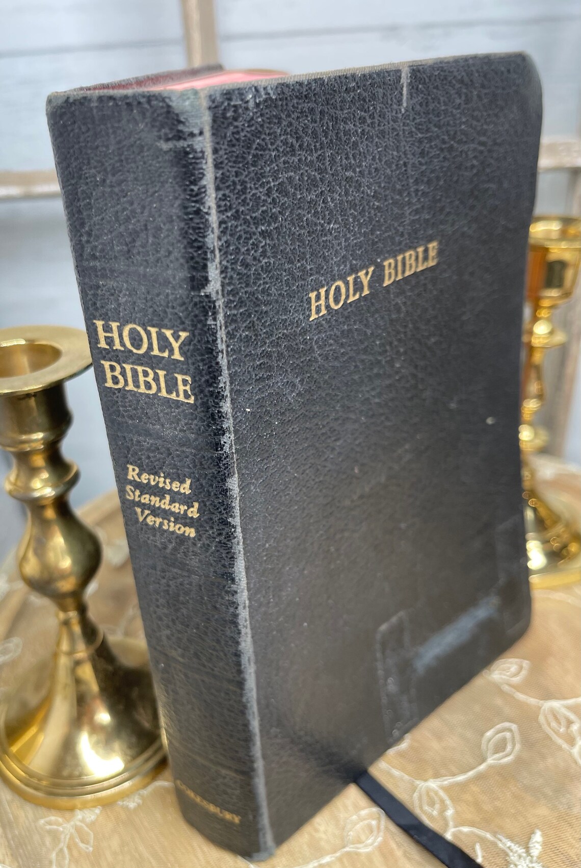 Vintage Bible The Holy Bible The Old and New Testaments | Etsy