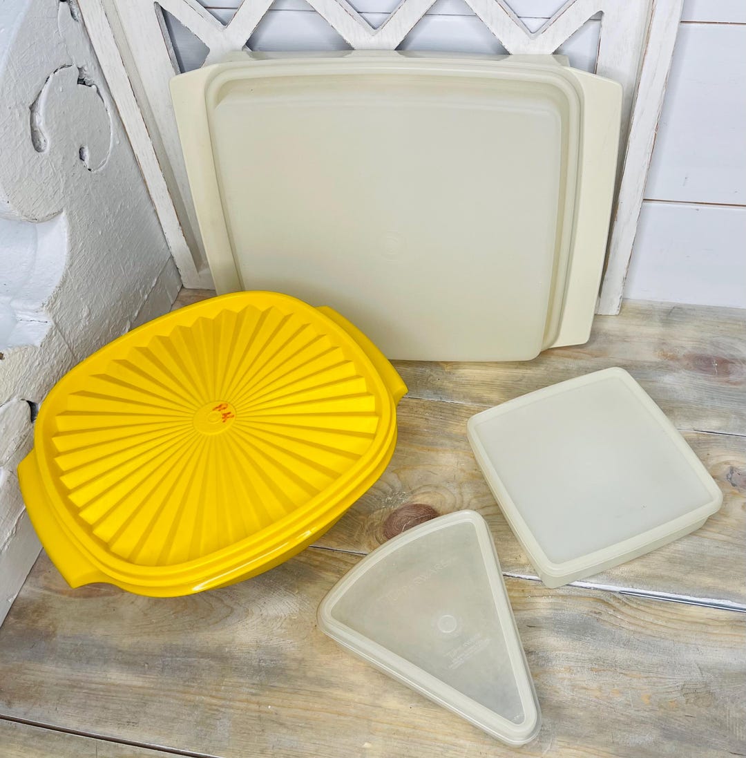 Vintage Tupperware, Sold Separately, Vintage Plastic Pizza Travel ...