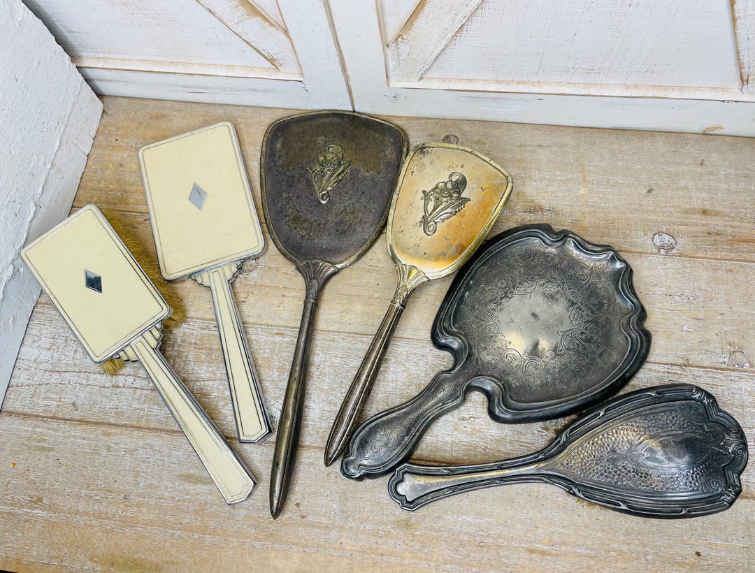 Vintage Victorian Hand Mirror Set, Vintage Vanity Set, Sold Separately ...