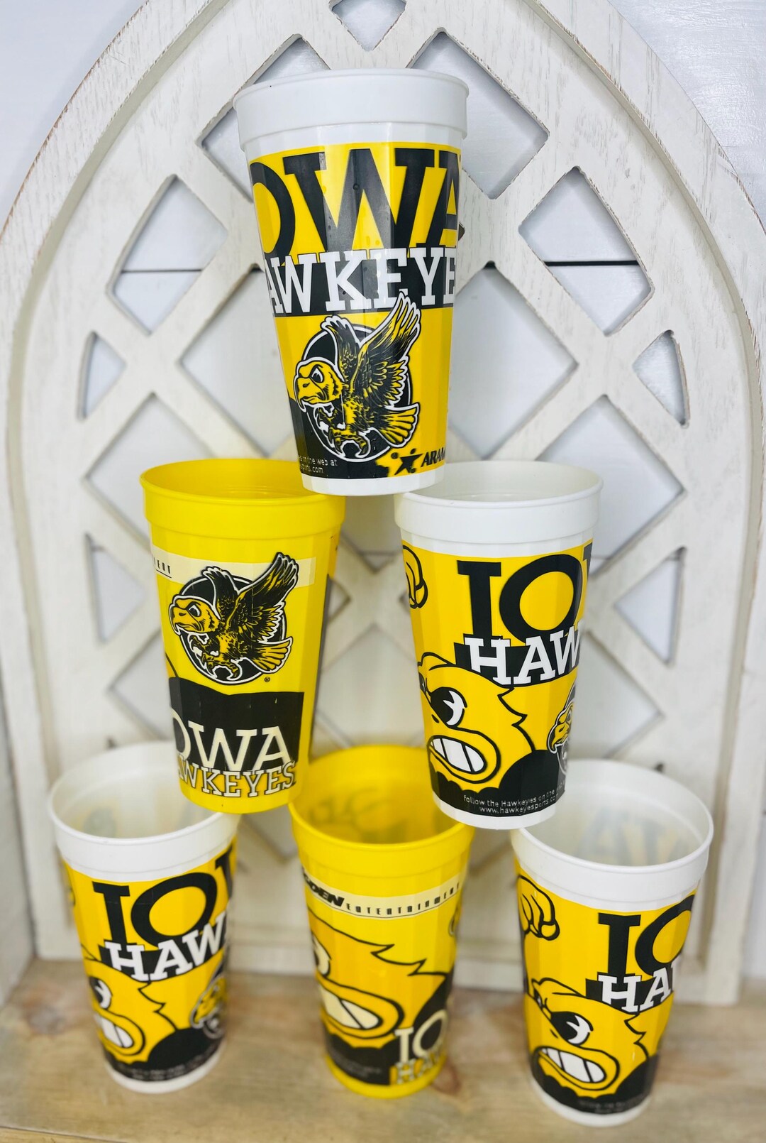 Vintage Iowa Hawkeye Logo & Mascot Herky the Hawk, Vintage Soda Iowa ...
