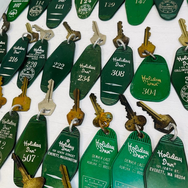 Antique Hotel Room Keys - Etsy