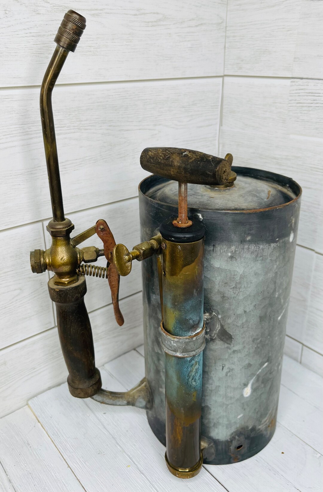 Vintage Blow Torch, Antique Blow Touch, Vintage Decor, Vintage Metal ...