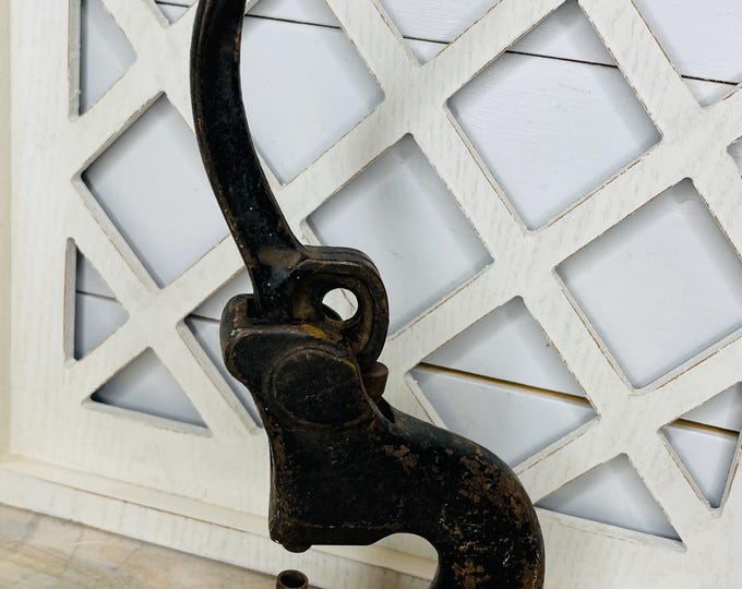 Vintage Cast Iron Rivet Setter, 1900s, Antique Cast Iron Rivel Setter ...