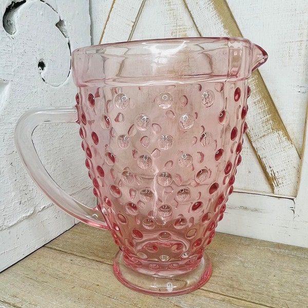 Antique Pink Glass - Etsy