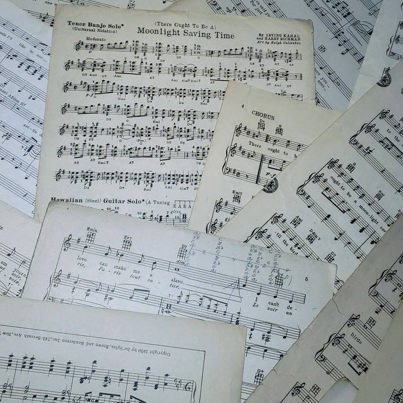 1920 Sheet Music - Etsy